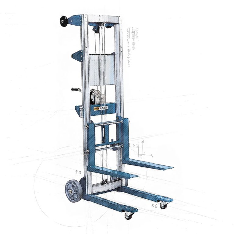 Monte-charge 12' (Genie) - Atelier location Turbo